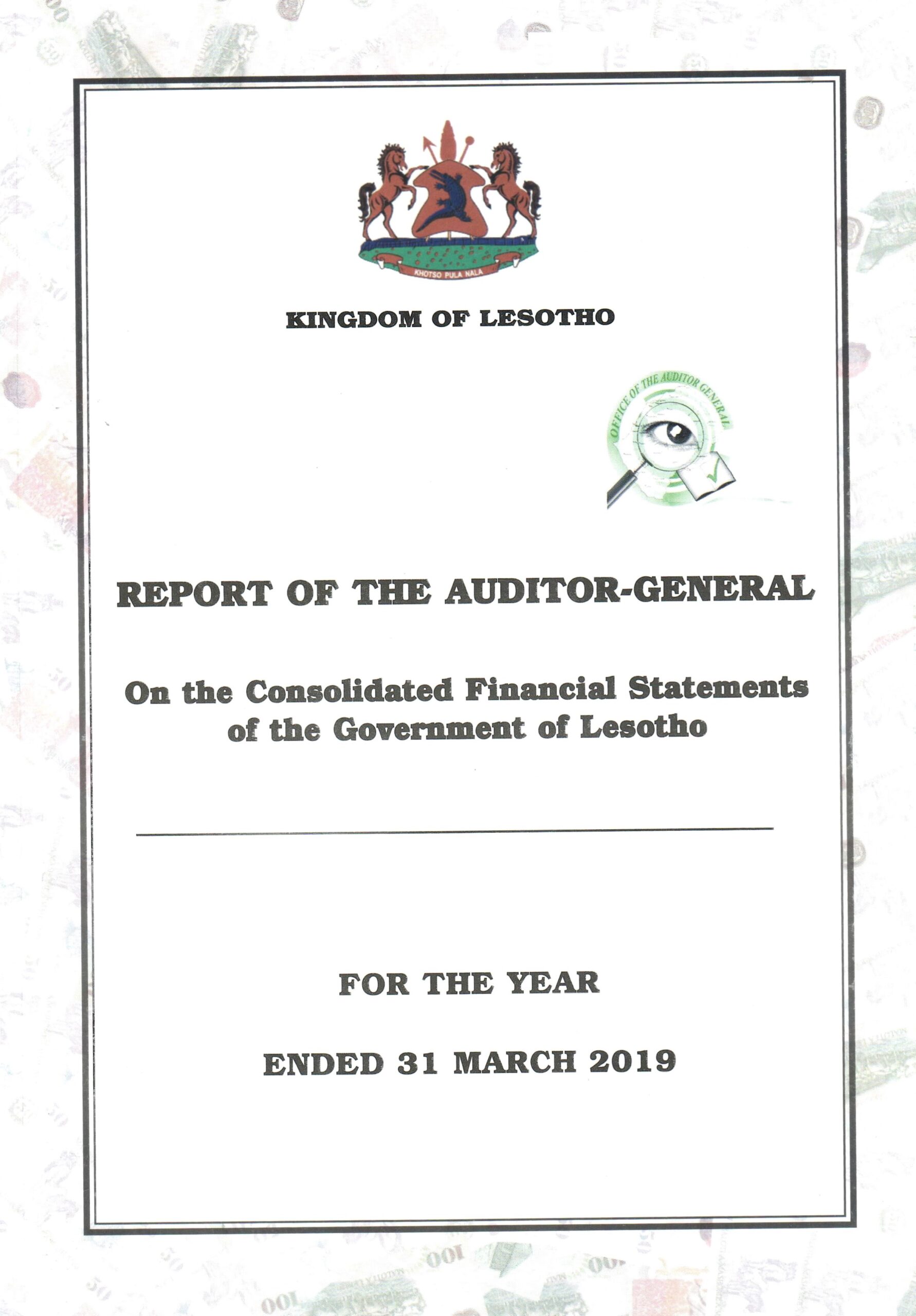 Publications and Reports – Office Of The Auditor General